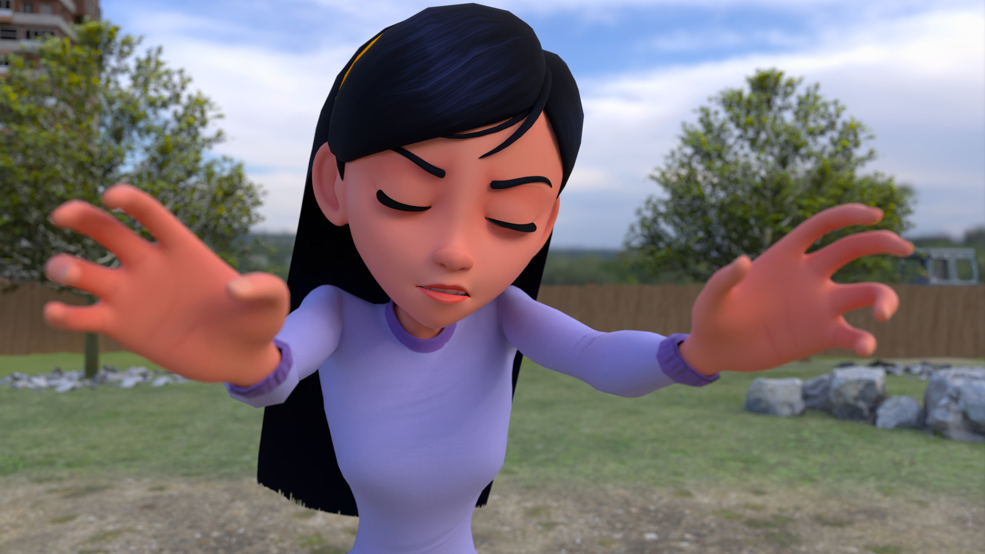 "(WIP SFW) Gwen & Raven - Rock" by redmoa from Patreon | Kemono