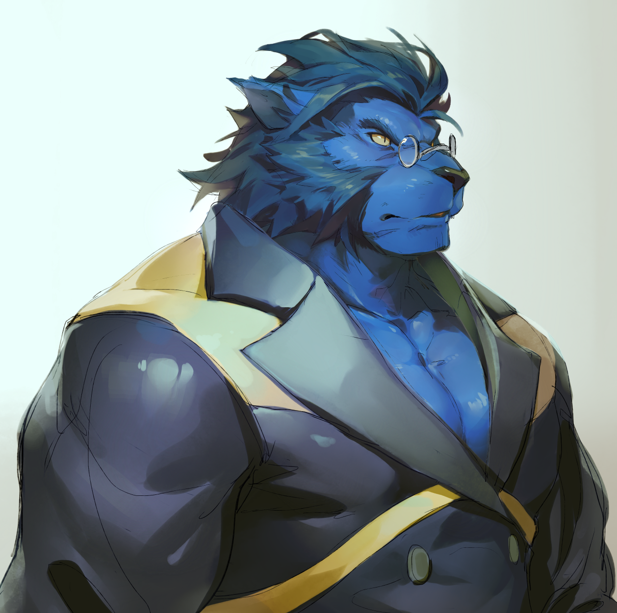 "Henry McCoy "Sketch"" by NullGhostArt from Patreon | Kemono